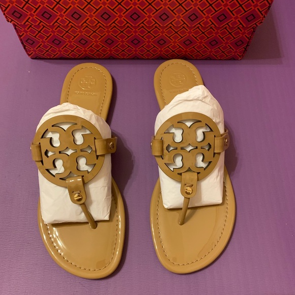 Tory Burch | Shoes | Nib Tory Burch Sand Miller Sandals | Poshmark